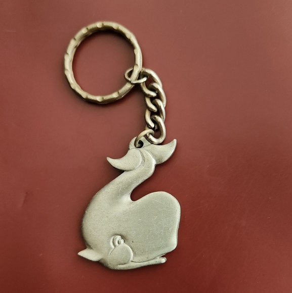 Vintage | Accessories | Silver Whale Key Holder | Poshmark